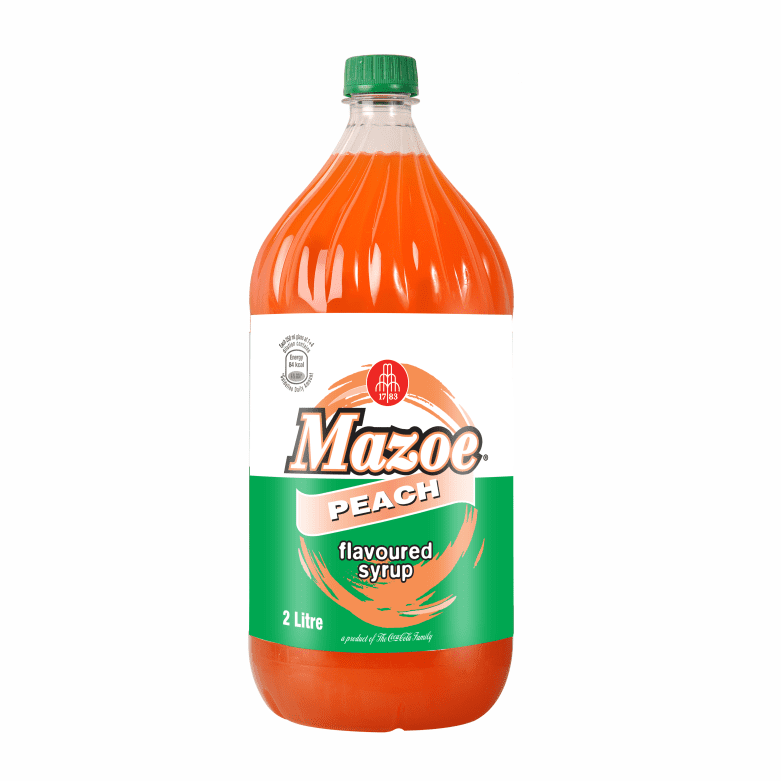 Mazoe Peach 6x2L – Schweppes Shop